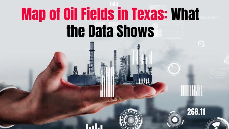 Map of Oil Fields in Texas: What the Data Shows